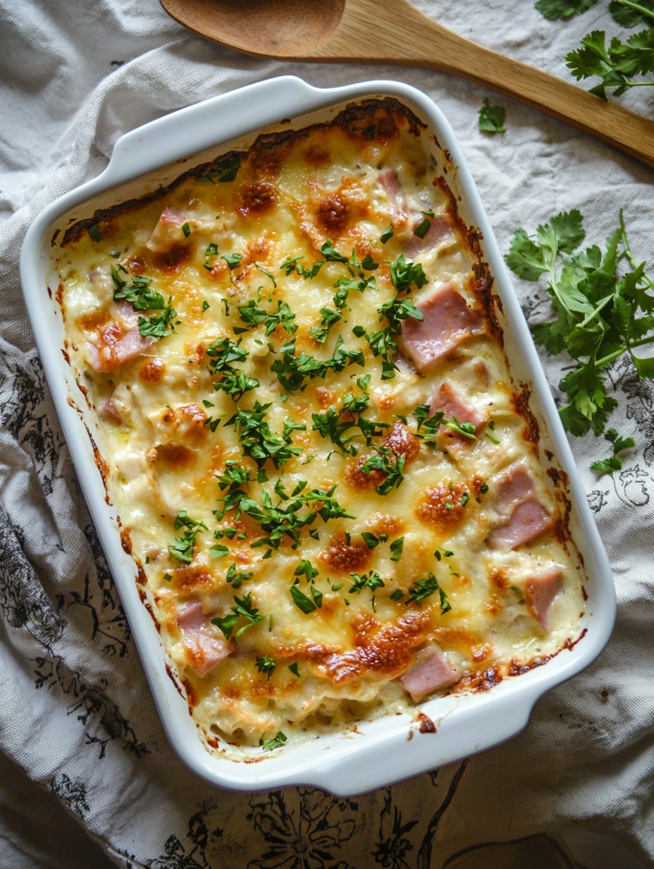Ham and Potato Au Gratin Recipe - It's Not About Nutrition