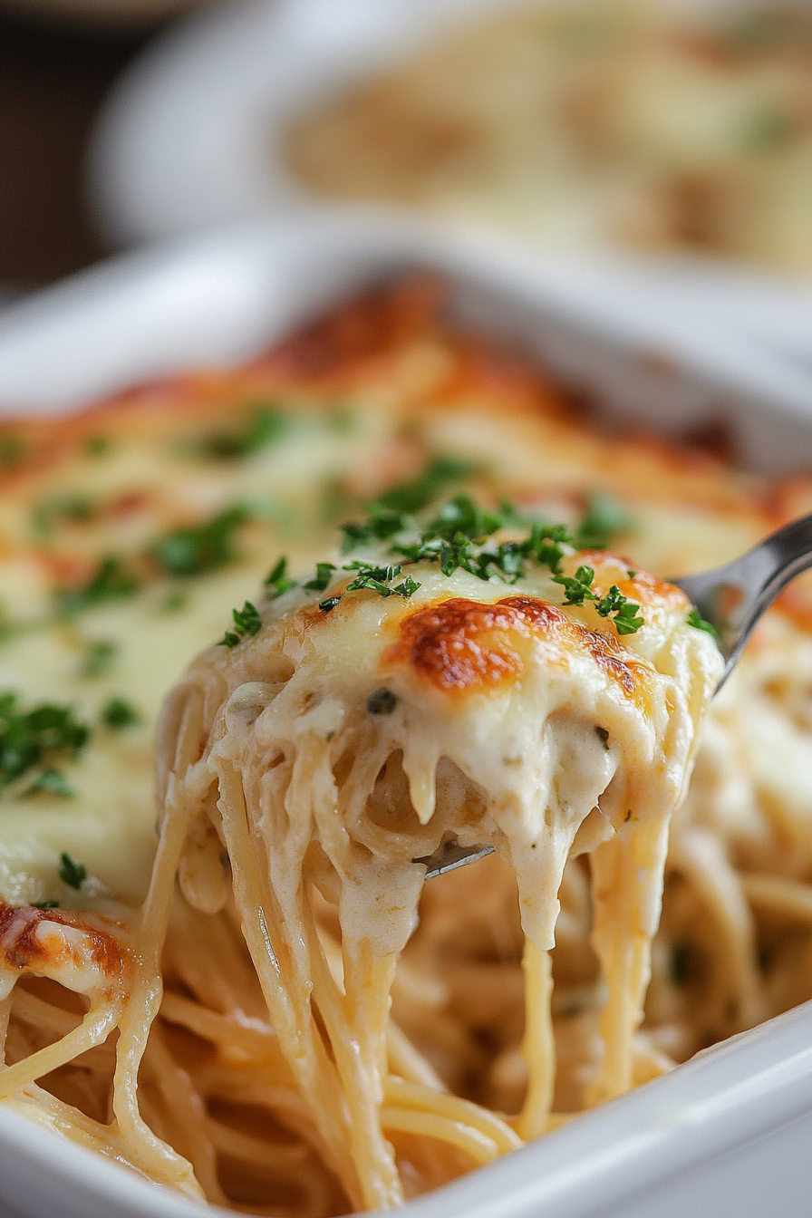 Million Dollar Chicken Spaghetti - It's Not About Nutrition