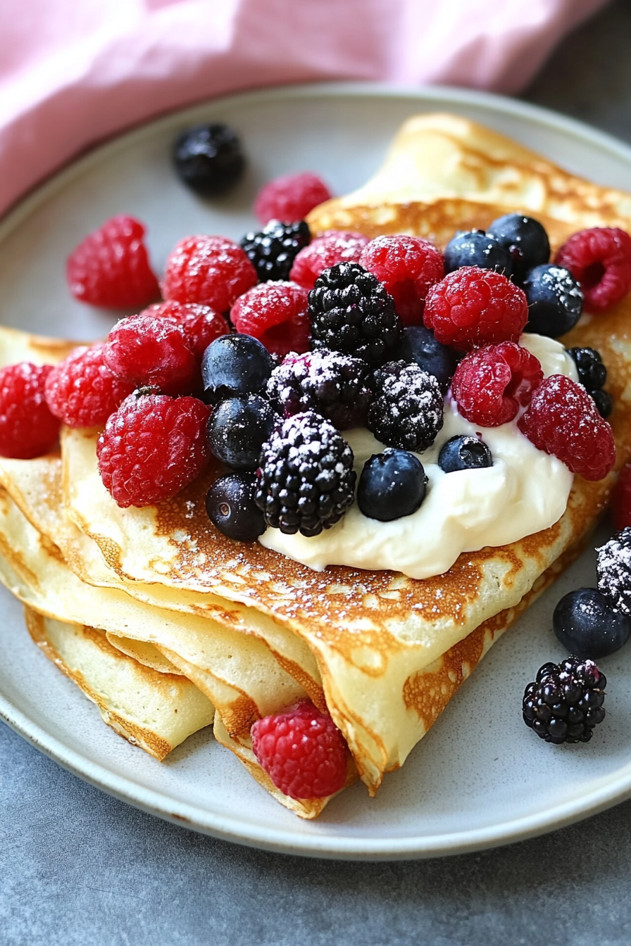 Crepes Recipe - It's Not About Nutrition