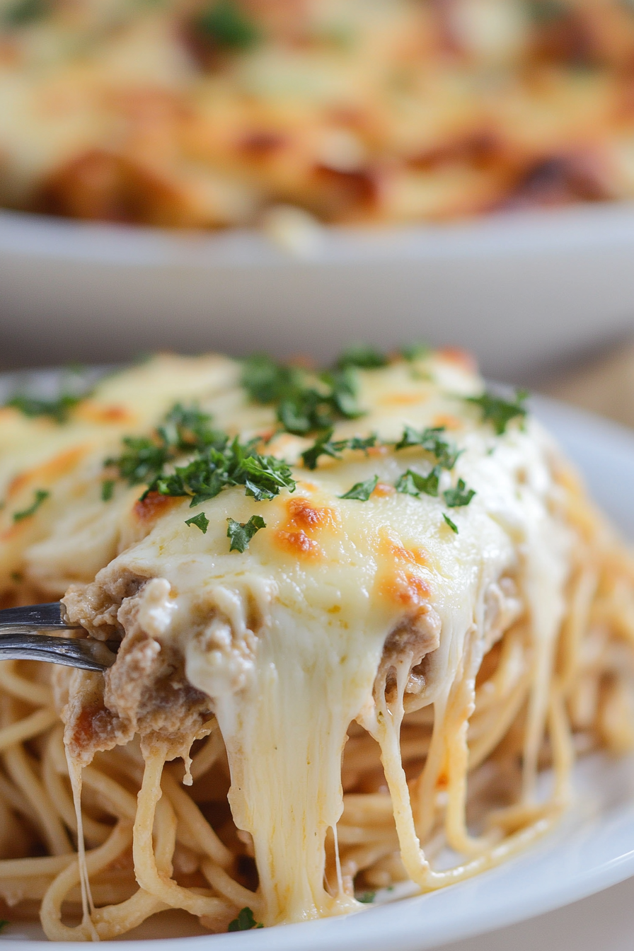 Million Dollar Chicken Spaghetti - It's Not About Nutrition