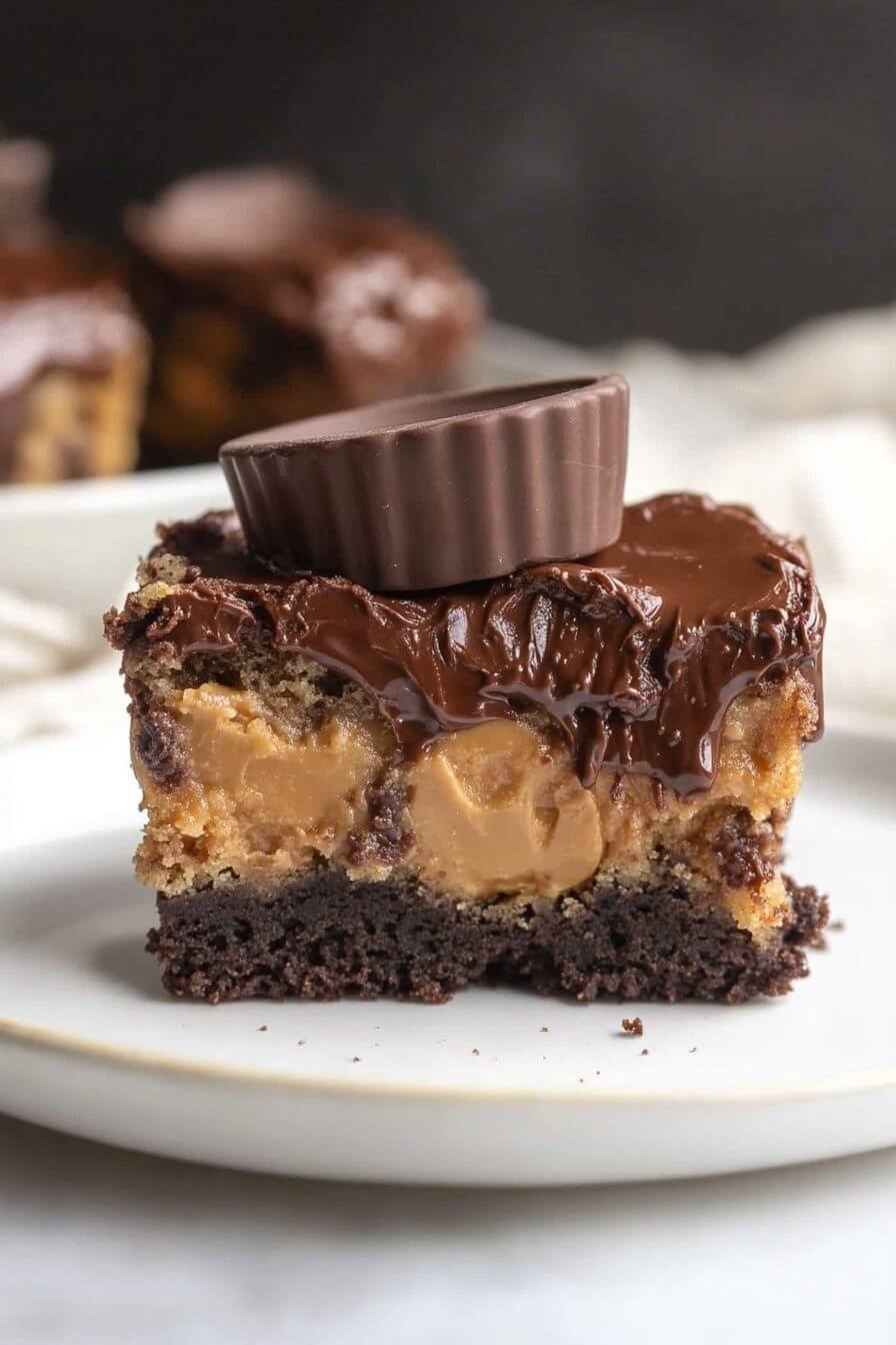Reese’s Chocolate Peanut Butter Cup Earthquake Cake - It's Not About ...
