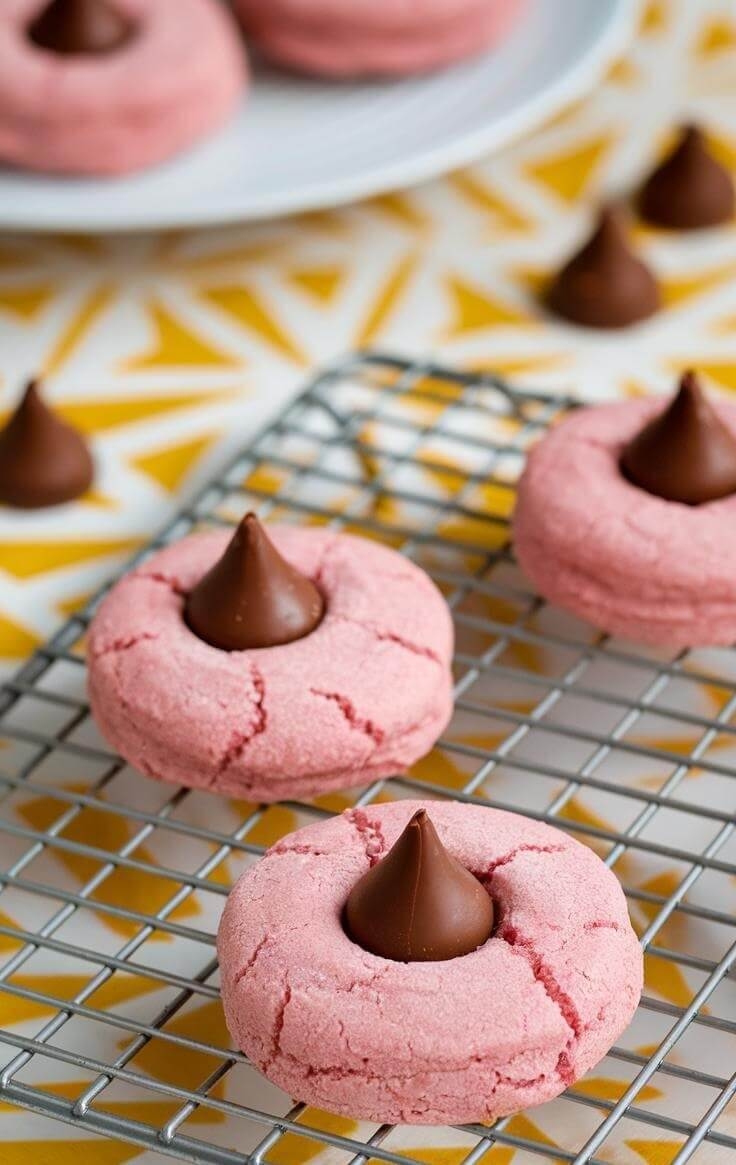 Valentine’s Strawberry Kiss Cookies: Sweet Treats for Your Loved Ones ...