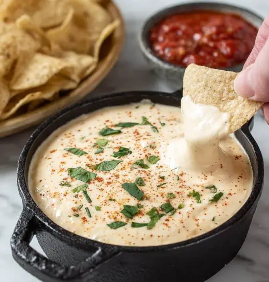 Copycat Chipotle Queso Blanco - It's Not About Nutrition