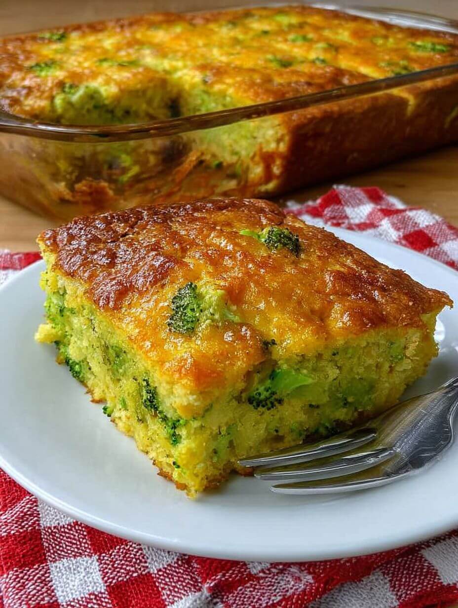 Jiffy Broccoli Cornbread - It's Not About Nutrition