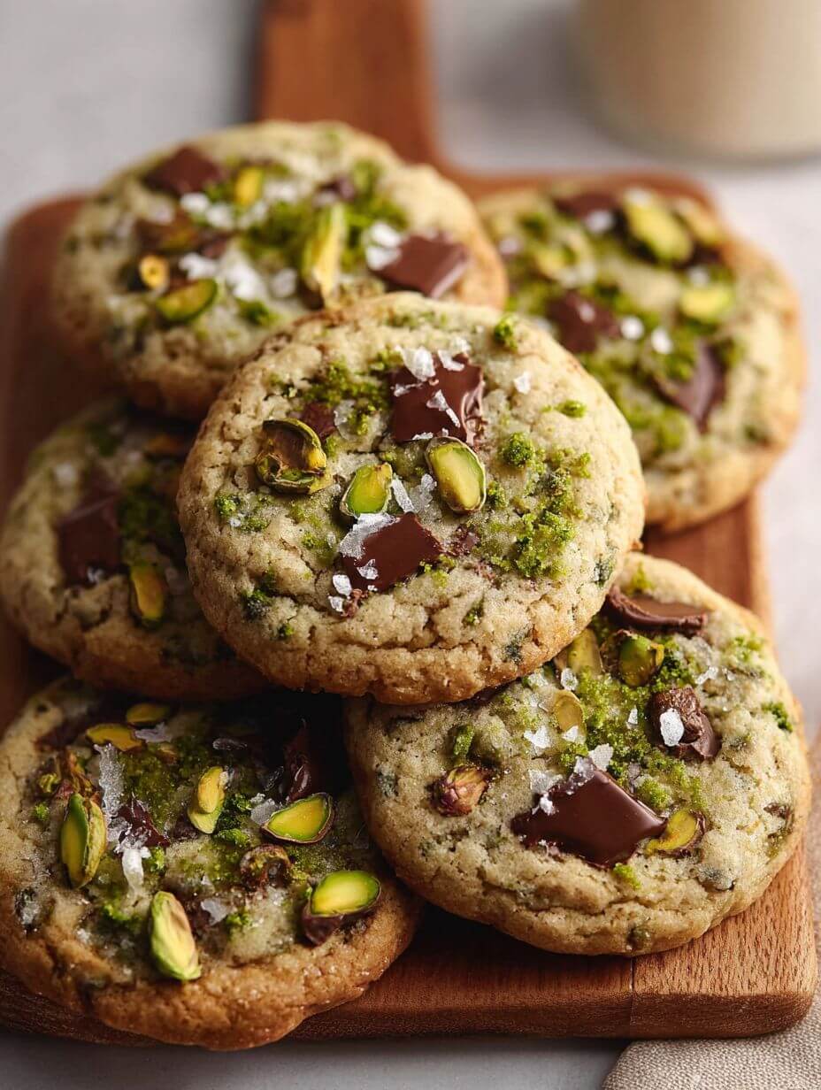 Pistachio Cream Cookies - It's Not About Nutrition