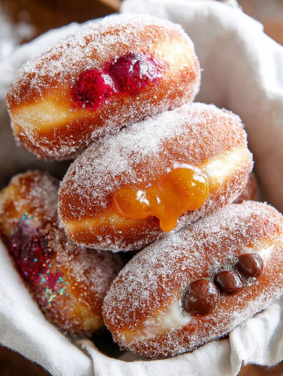 Stuffed Donuts - It's Not About Nutrition