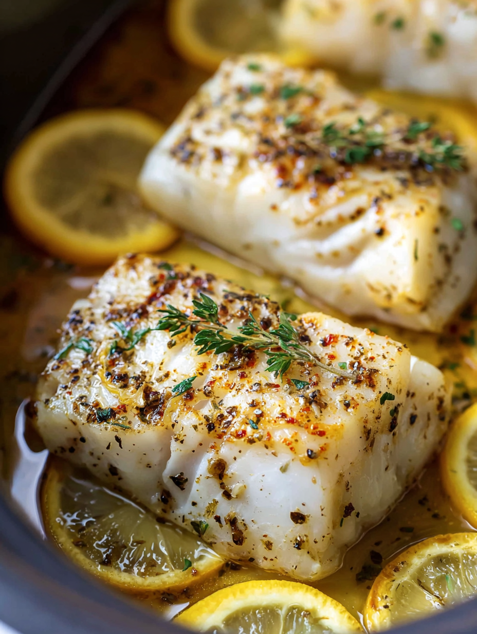 Slow Cooker Lemon Butter Cod: A Gentle Nod to Midwest Fish Suppers - It ...