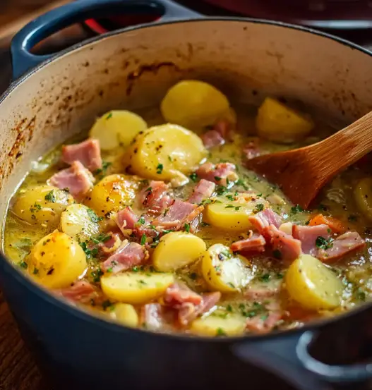 Stewed Potatoes with Ham — The Kind of Meal That Feels Like a Hug - It ...