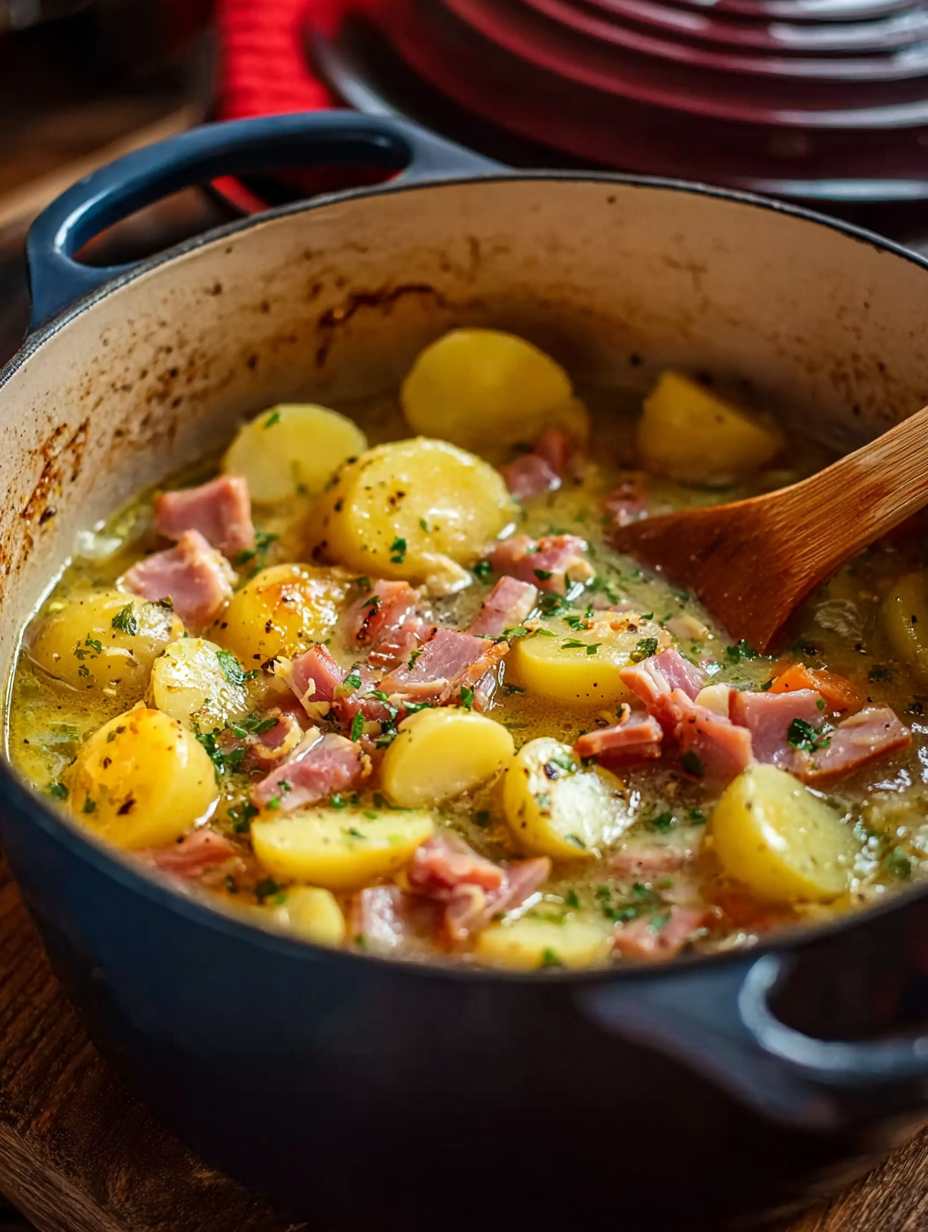 Stewed Potatoes with Ham — The Kind of Meal That Feels Like a Hug - It ...
