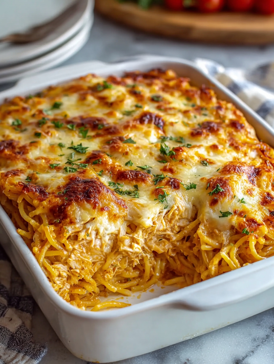 Chicken Spaghetti Bake — The Casserole That Feeds a Crowd and Mends a ...