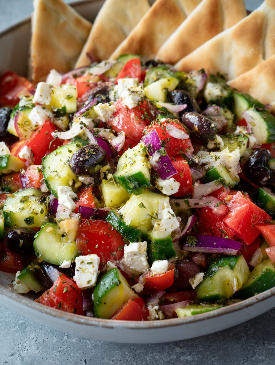 Greek Salsa: The Easiest Thing I Make That Always Gets Compliments - It ...