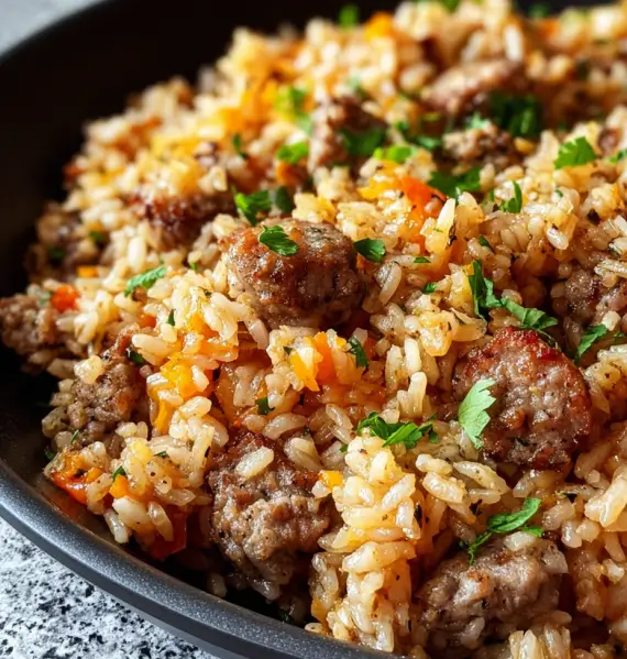 Cozy Italian Sausage and Rice Skillet — One Pan, Zero Fuss - It's Not ...