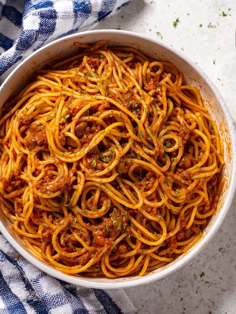 Chicago Spaghetti - It's Not About Nutrition