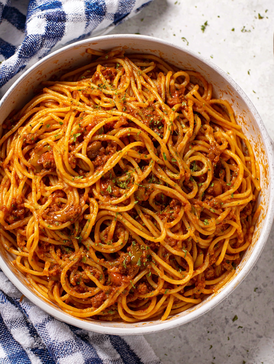 Chicago Spaghetti - It's Not About Nutrition