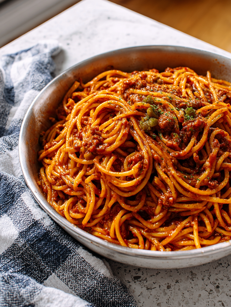Chicago Spaghetti - It's Not About Nutrition