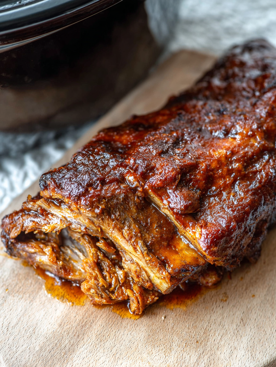 Slow Cooker Coca Cola Ribs - It's Not About Nutrition