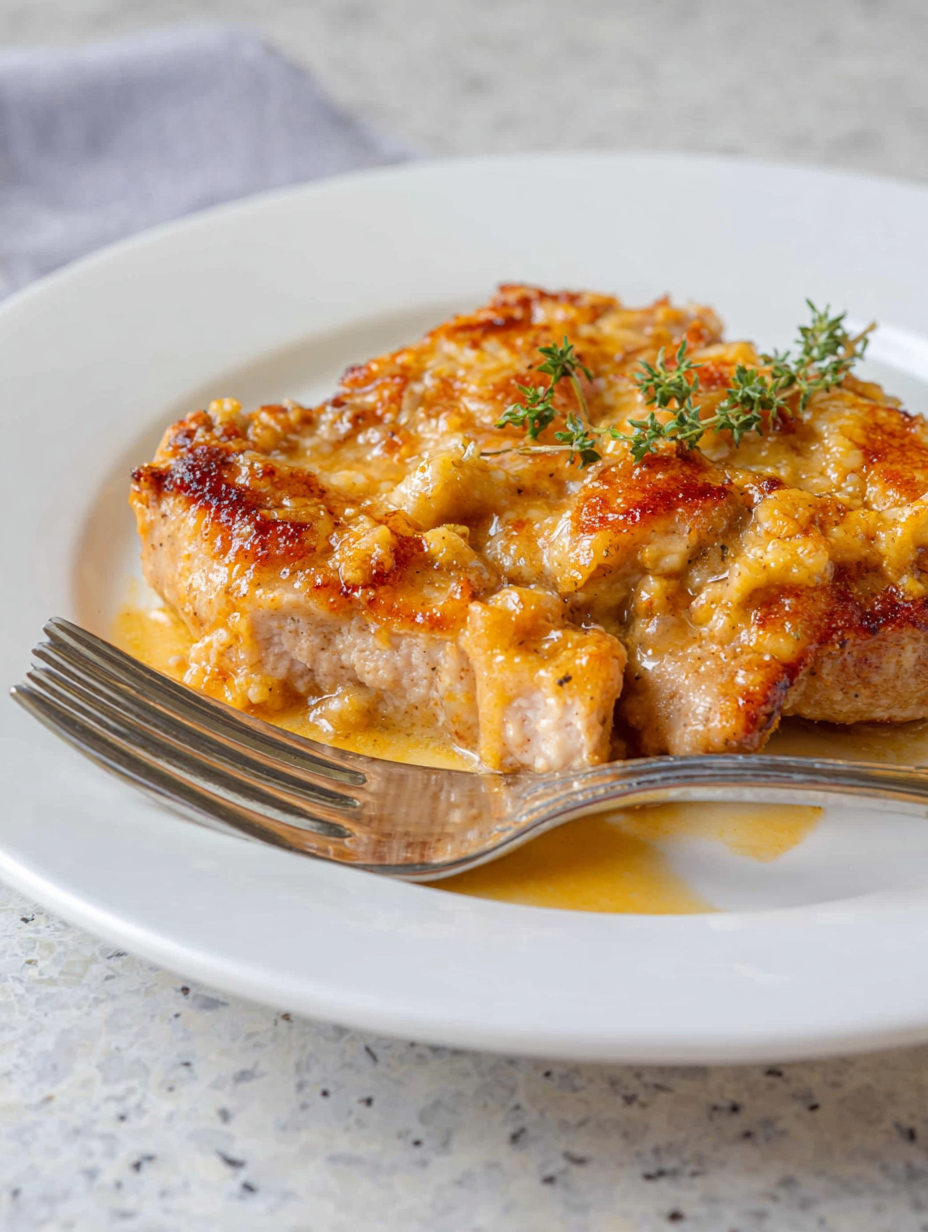 Swiss Pork Chops Casserole - It's Not About Nutrition