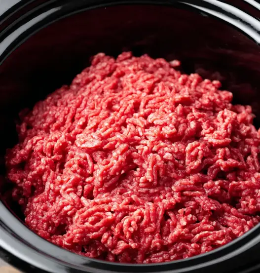 Slow Cooker 5-Ingredient Beef and Cheese Pasta - It's Not About Nutrition