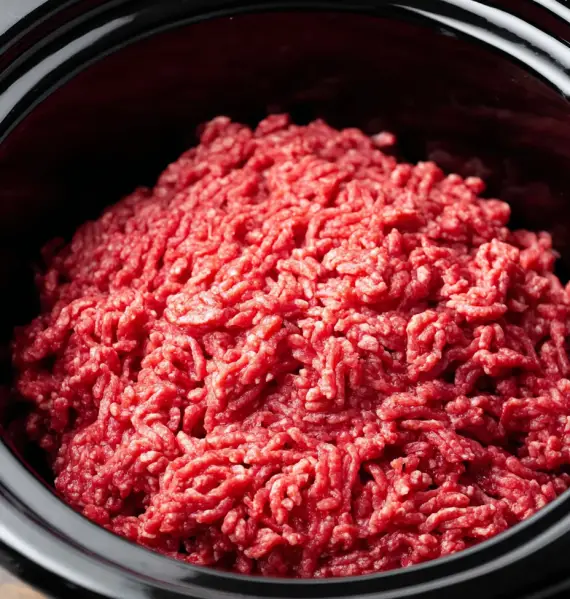 Slow Cooker 5-Ingredient Beef and Cheese Pasta - It's Not About Nutrition