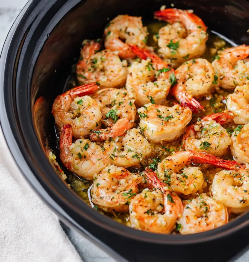 Just Throw Shrimp in a Slow Cooker with These 4 Things. Seriously, You ...
