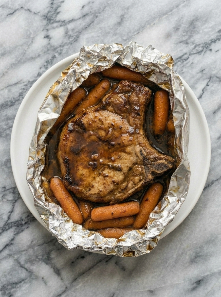 slow cooker honey pork chops - It's Not About Nutrition