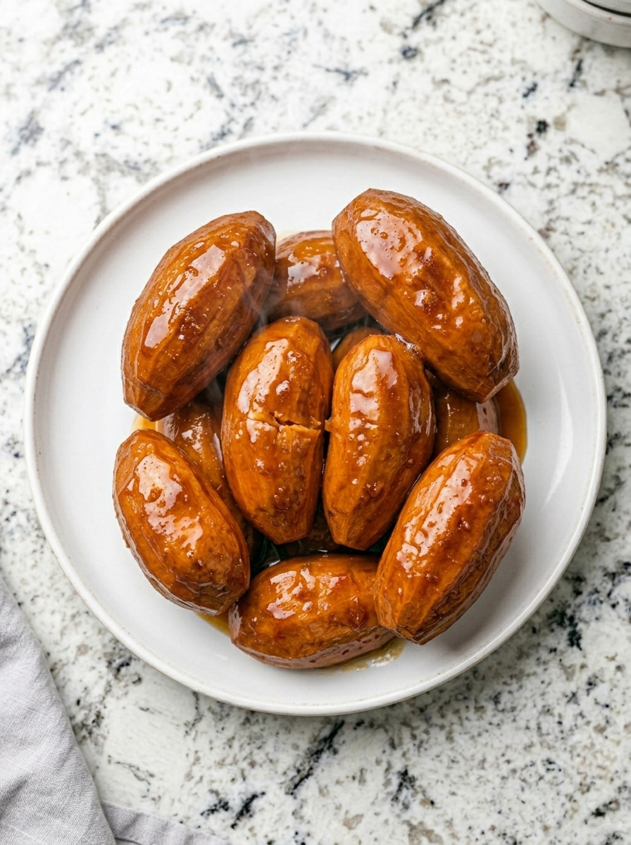 3-Ingredient Slow Cooker Candied Sweets - It's Not About Nutrition