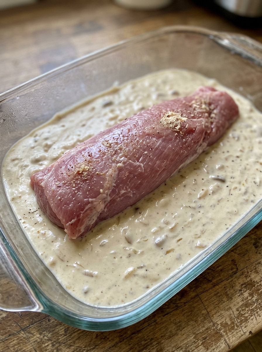 4-Ingredient Oven Pork Tenderloin - It's Not About Nutrition