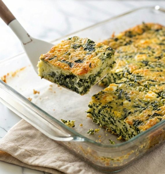 spinach cheese bars - It's Not About Nutrition