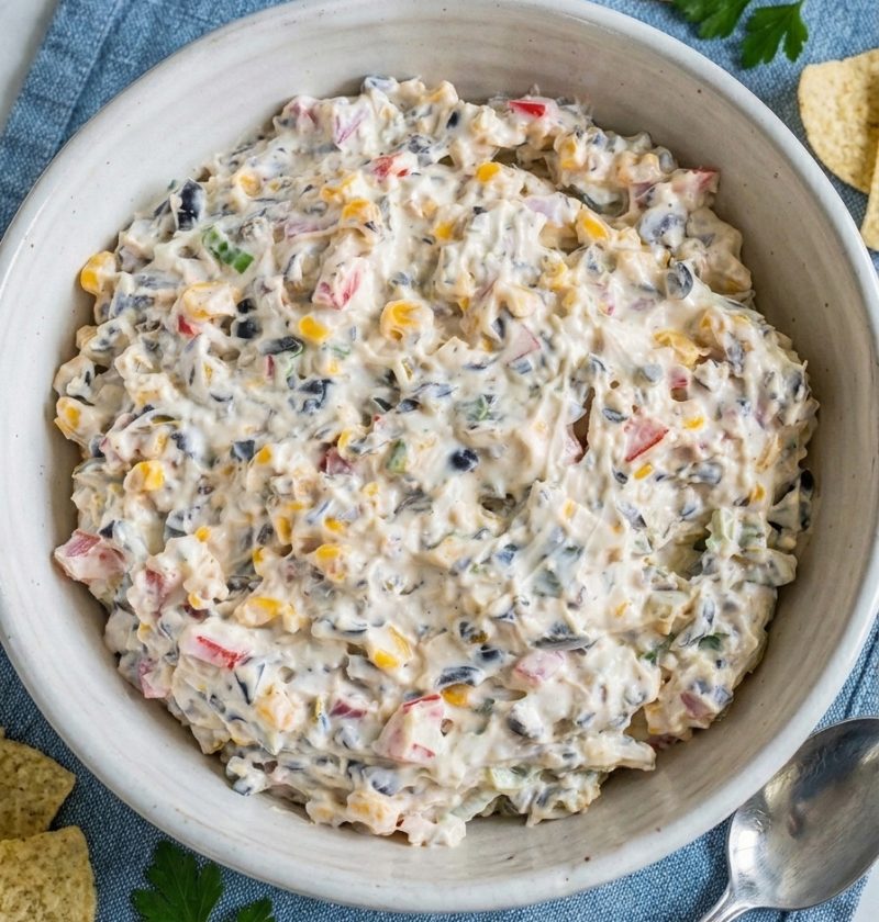 Classic Poolside Dip - It's Not About Nutrition