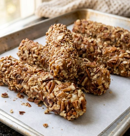 Old-Fashioned Pecan Logs - It's Not About Nutrition