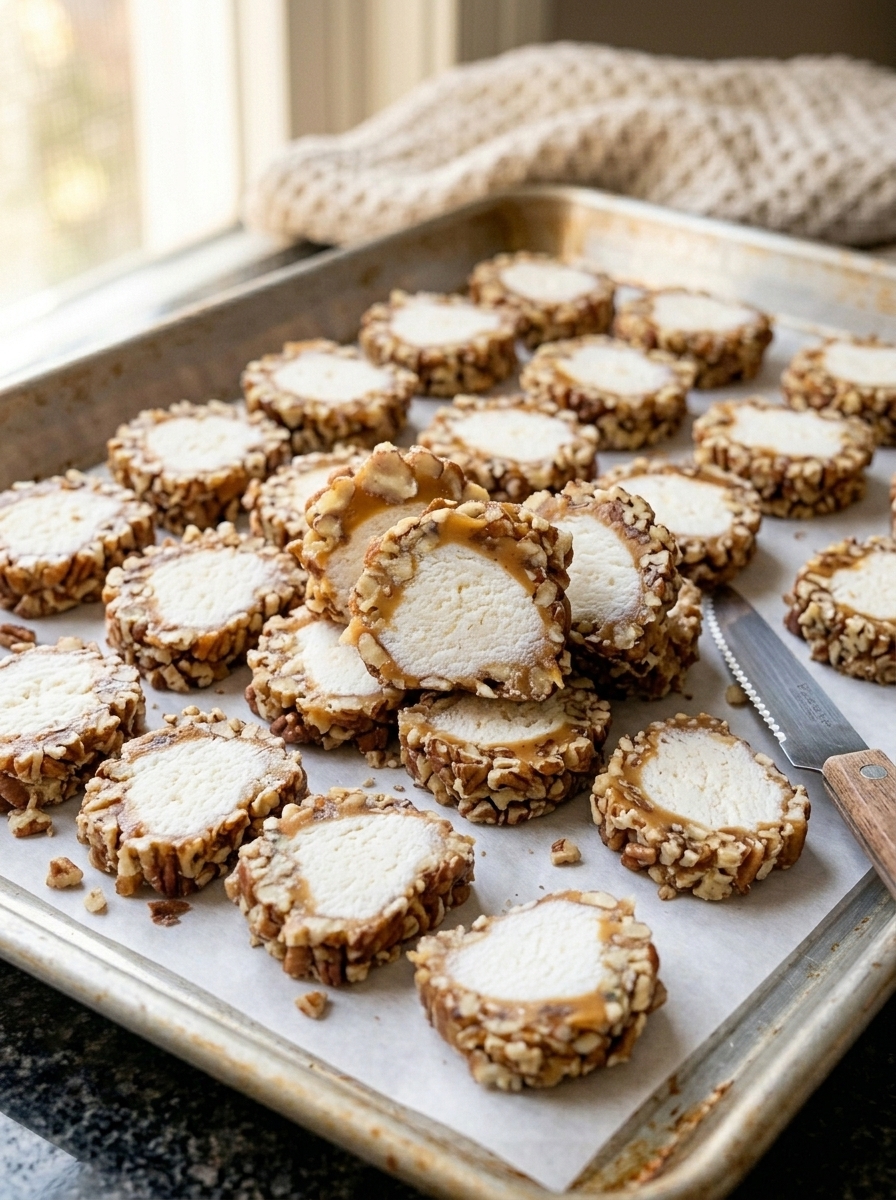 Old-Fashioned Pecan Logs - It's Not About Nutrition