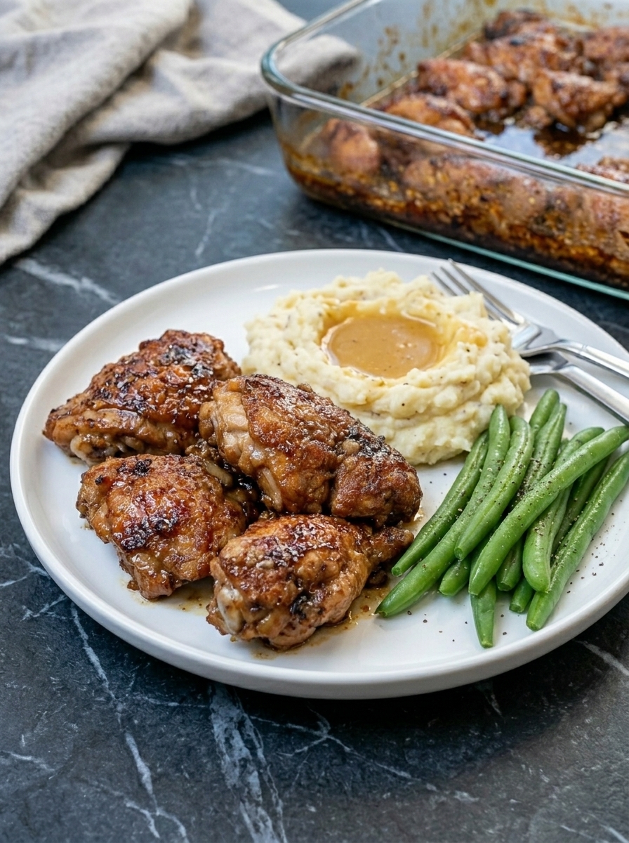 Oven-Baked 3-Ingredient Church Supper Chicken - It's Not About Nutrition